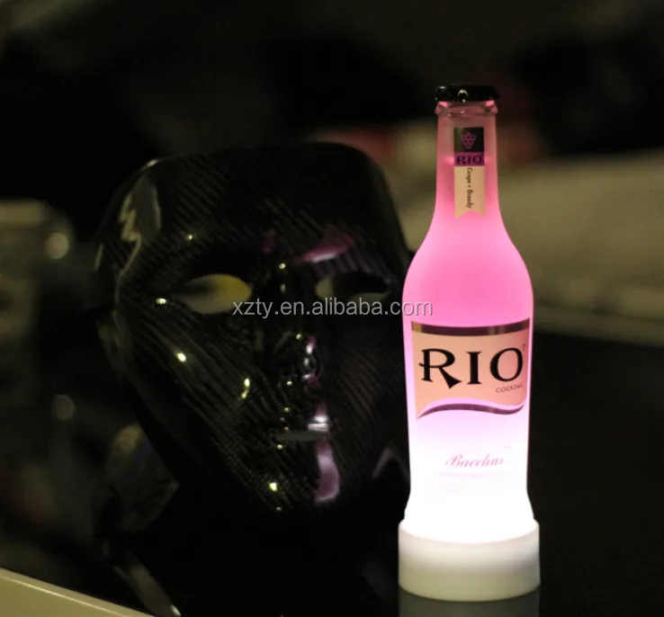 RIO Cocktail Glass Bottle - Clear/frosted Surface