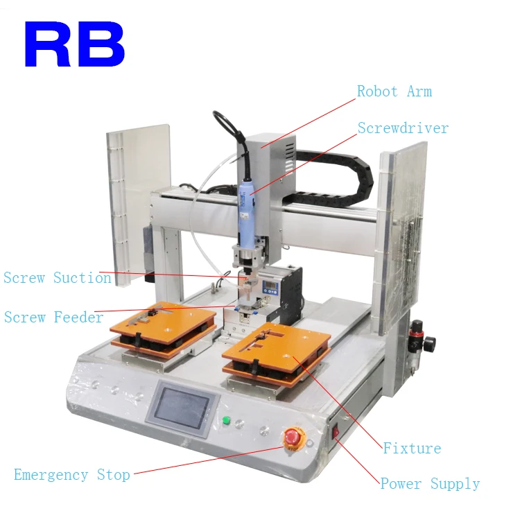 China High Efficiency Auto Screw Fastening Machine For Products ...