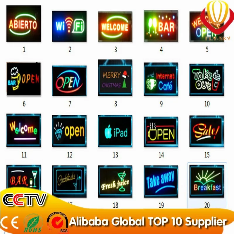 Wholesale Cheap Hair Salon Led Sign Board For Shops Advertising ...