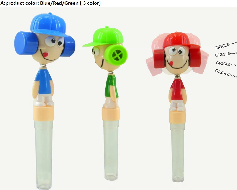 Wiggle Pop Head Shake Giggle Cartoon Candies Toys - Fun for All Ages