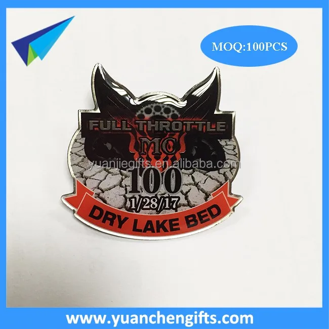 Red Triangle Lapel Pin/metal Enamel Pin Badge - YJ112808