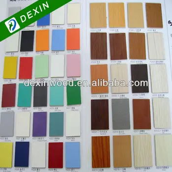 Good Quality Melamine Mdf Color Sample - Buy Mdf Color Sample,Melamine ...