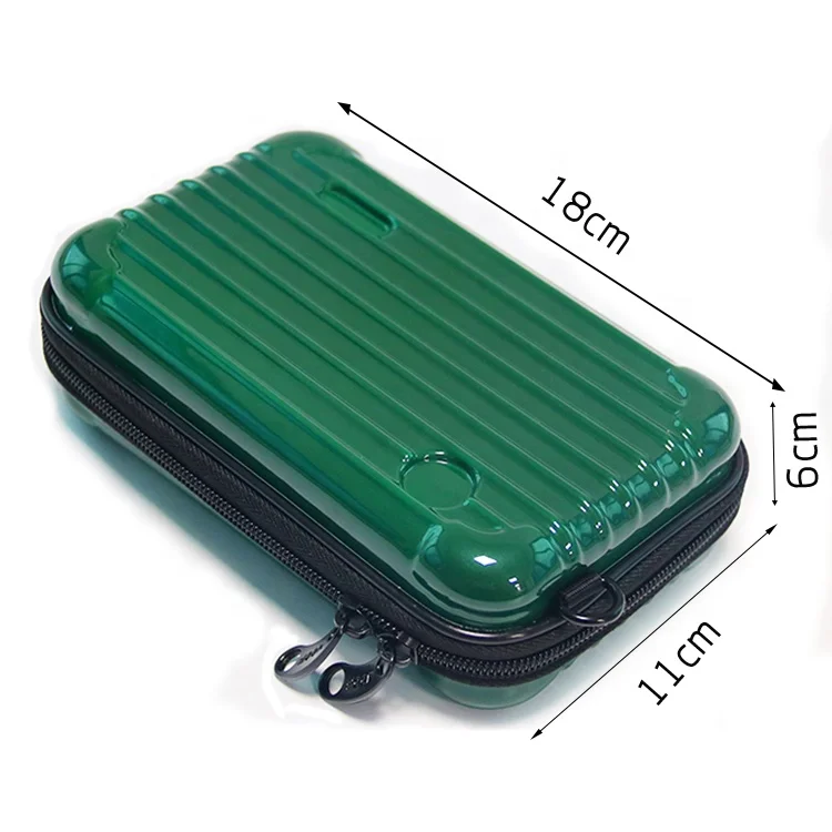 Multifunction Mini Storage Bag Abs Pc Hard Shell Cosmetic Case Women ...