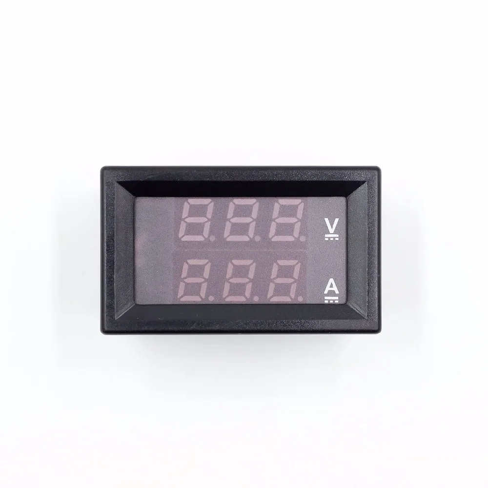 Mini Digital Voltmeter Ammeter Panel Amp Volt Voltage Current Meter ...