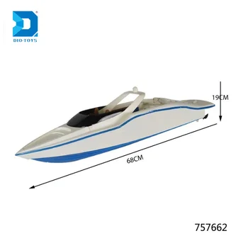 Large Size Rc Ship Speed Boat Stealth Boat 40km/h 2.4g Remote Control ...