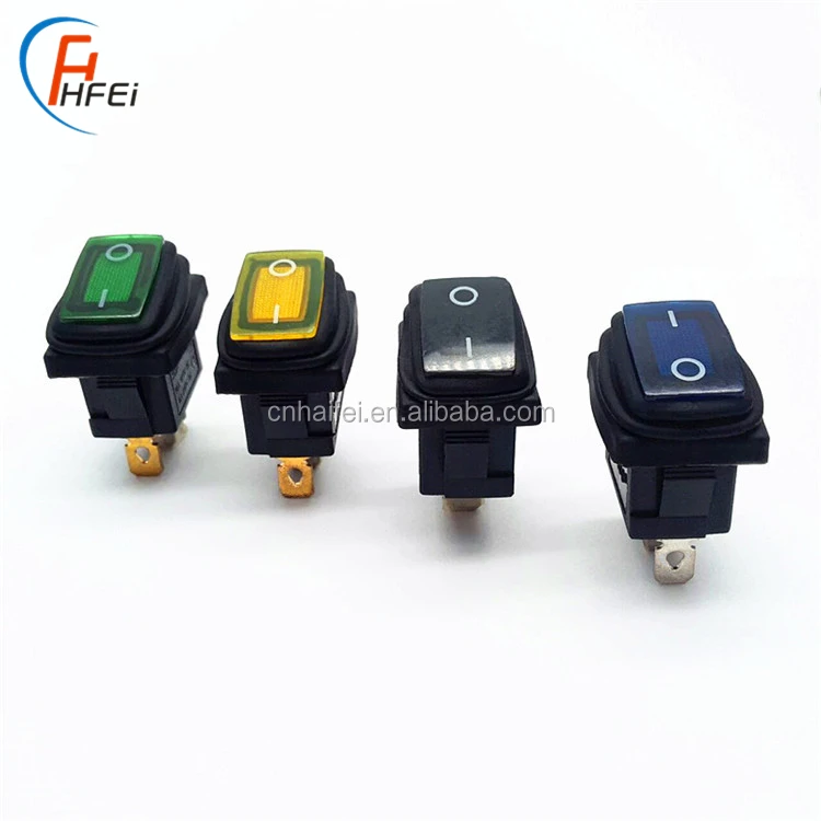 Rocker Switch T85 KCD3 - Waterproof IP67, 20A, 50000 Cycles