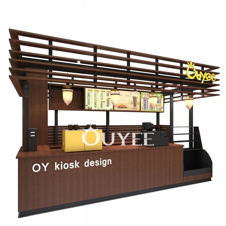Shop Our Milk Tea Kiosk Design - Perfect for Shopping Malls
