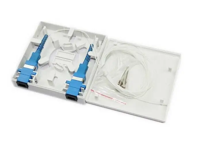Ftth Wall Mount Faceplate Fiber Optic Mini Odf 2 Core - Buy Mini Odf 2 ...