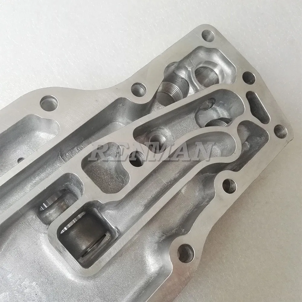 Cummins Isb Qsb Isd Isf Qsf Lubricating Oil Filter Head 3979393 3971661 ...