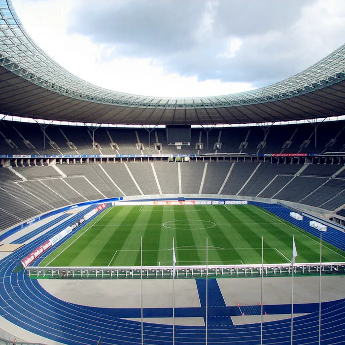 Space Frame Metal Truss Stadium Roof System - Durable & Efficient