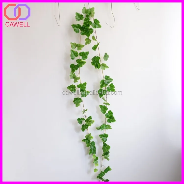 Artificial Green Leaves String Climbing Hanging Wall - Buy Hanging Wall ...