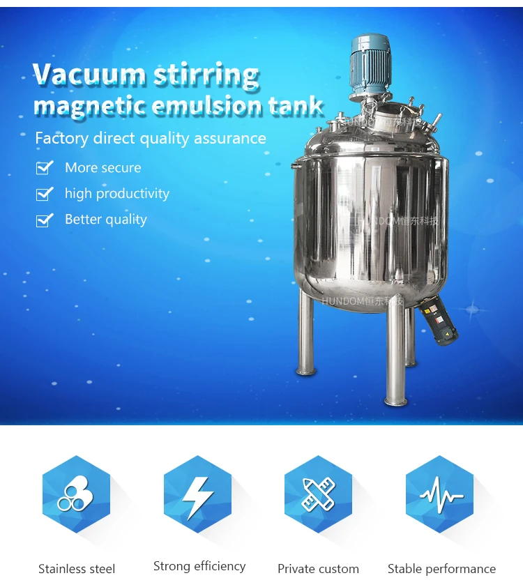 Chemical Industry Mixing Tank Magnetic Agitator - Buy Mixing Tank ...