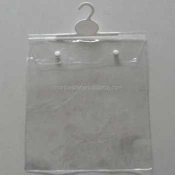 A4 Size Pvc Zip Lock Bag Plastic Logo Bag With Plastic Hanger - Buy ...
