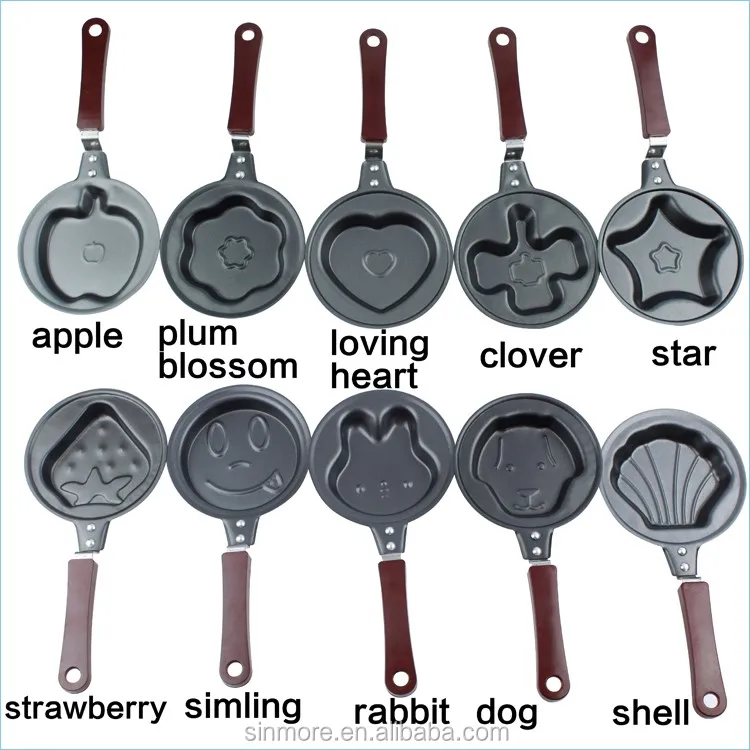 Mini Healthy Non-stick Egg Frying Pan For Breakfast Pancake Omelette ...