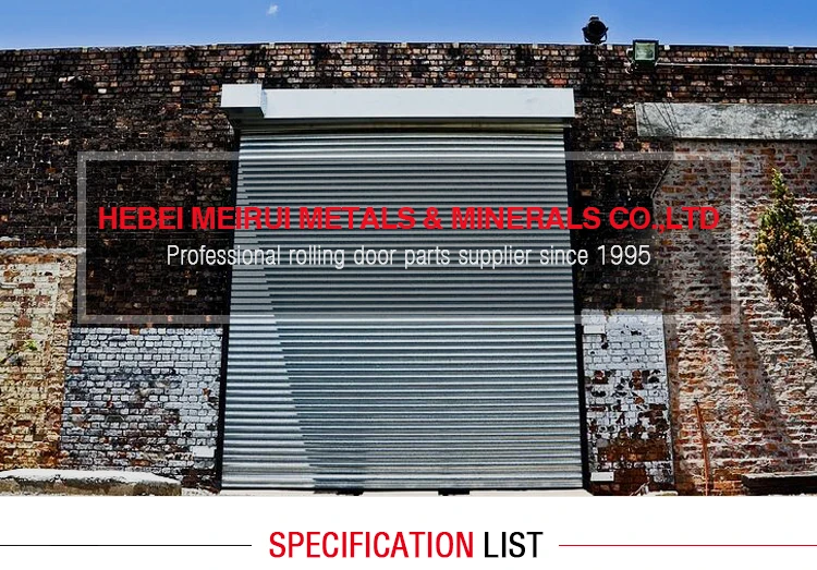 Roller Shutter Door End Locks - Durable Cast Steel 3" Lath