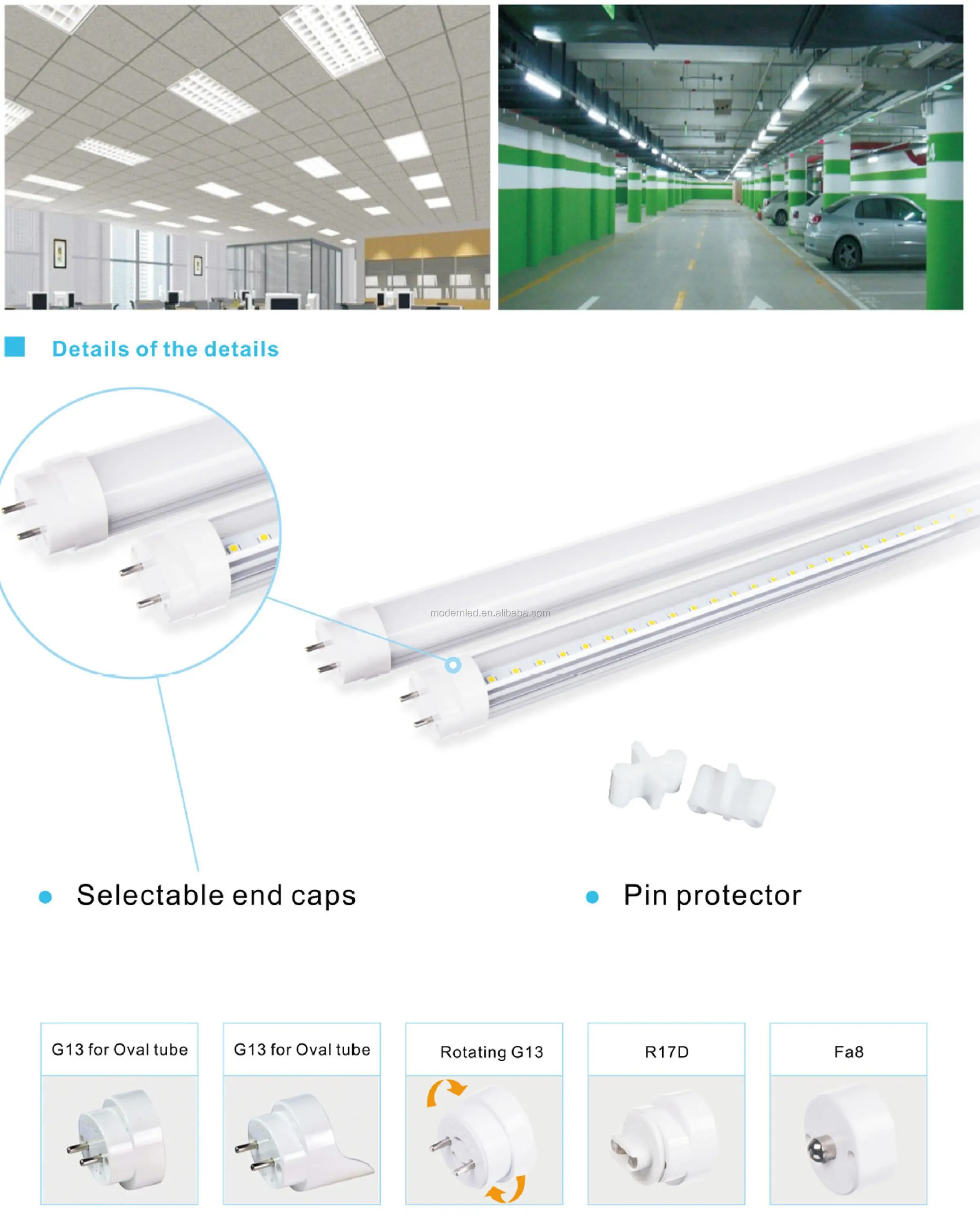 Popular Micro Wave Motion Radar Sensor T8 Pir Sensor Led Tube 1200mm ...