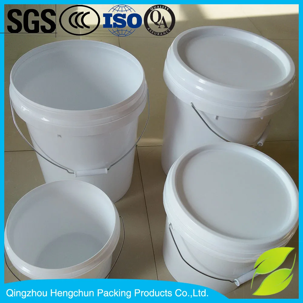 5l 10l 15l 20l Plastic Bucket With Lid And Handle Plastic Barrels - Buy Plastic Buckets,Plastic ...