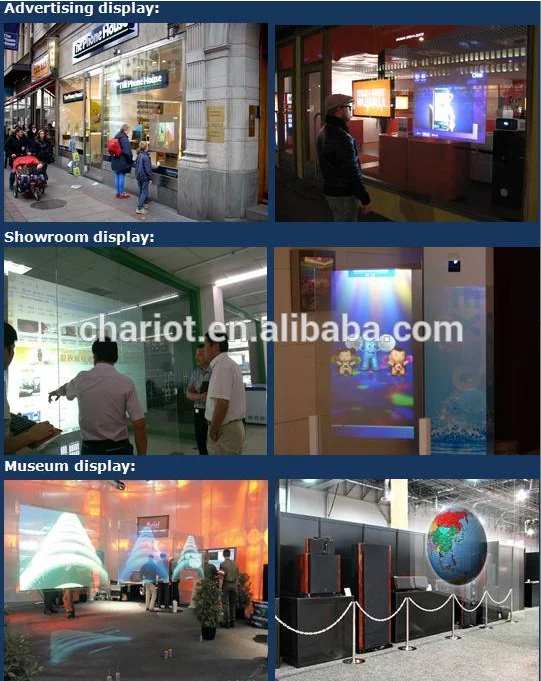 3D Holographic Film - Self Adhesive Rear Projection Screen