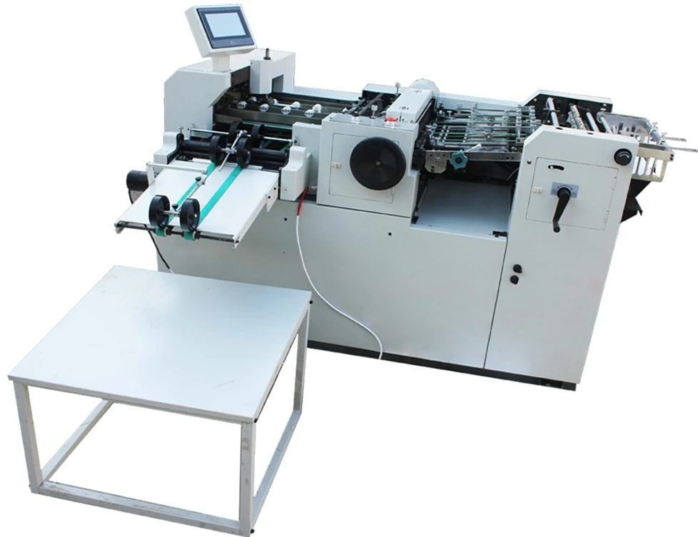 High Speed Automatic Industrial Paper Folding And Creasing Machine ...