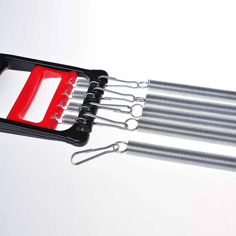 5 Springs Resistance Puller Chest Puller Exerciser Fitness Resistance ...