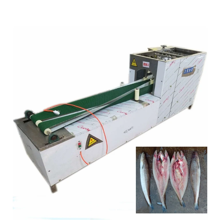 Electrical Fish Cleaning Machine Fish Belly Splitting Cuttin Products ...
