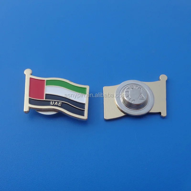 Uae Flag Magnet Badge/ Asny Craft Factory - Buy Uae Flag Badge,Uae ...