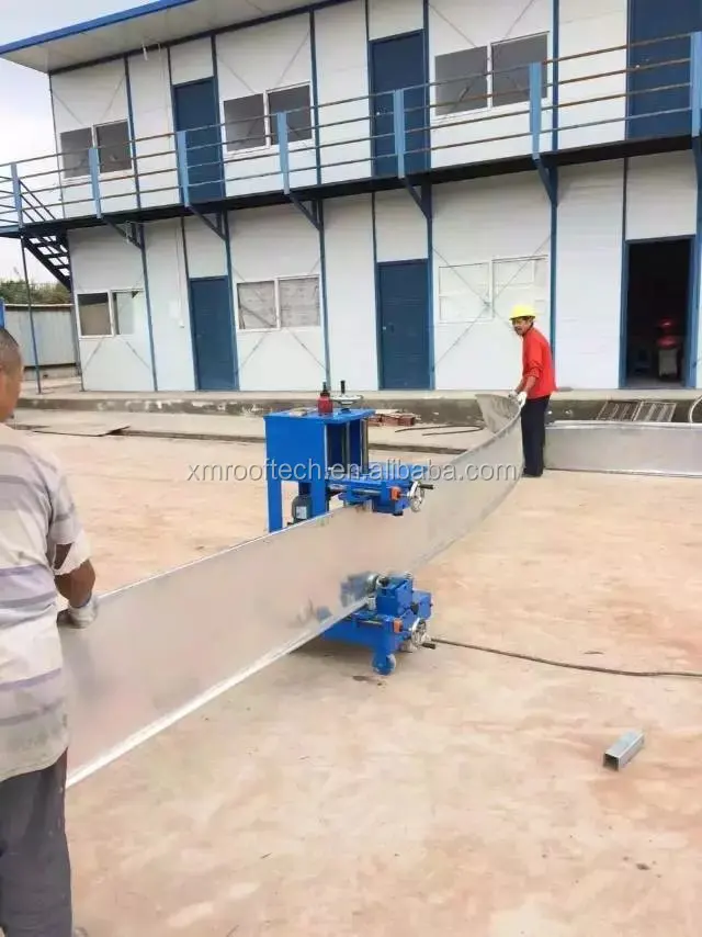 Rooftech Radius Curved Standing Seam Roof Panel Bending Machine