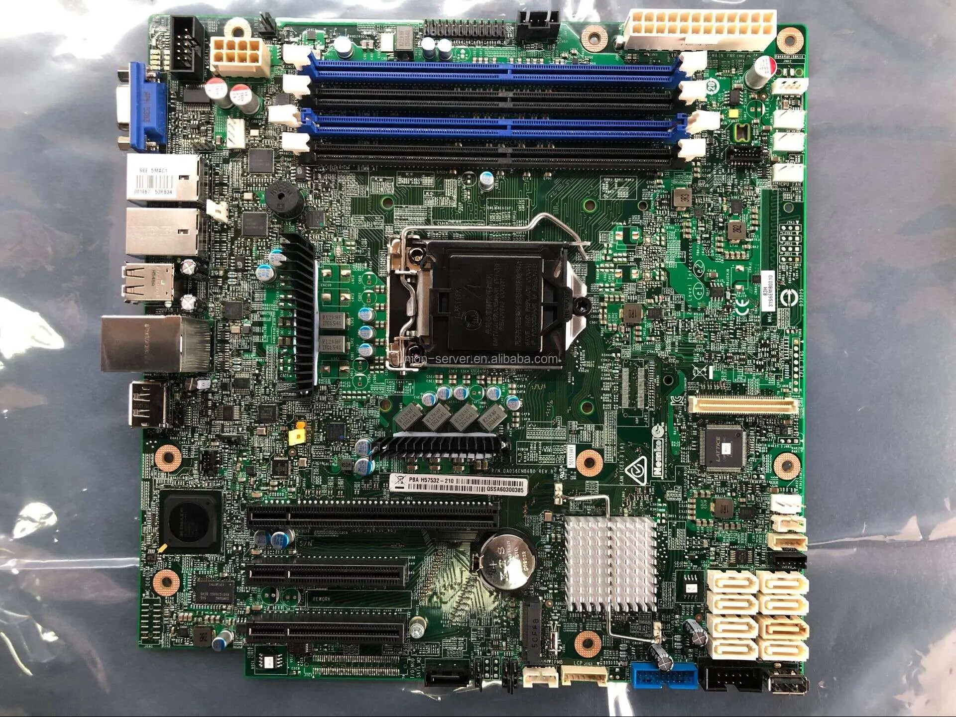 Original Intel Server Board S1200SPL(DBS1200SPL) - 64 GB RAM
