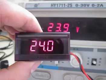 Mini Led Display 12v Voltage Indicator - Buy 12v Low Battery Voltmeter ...
