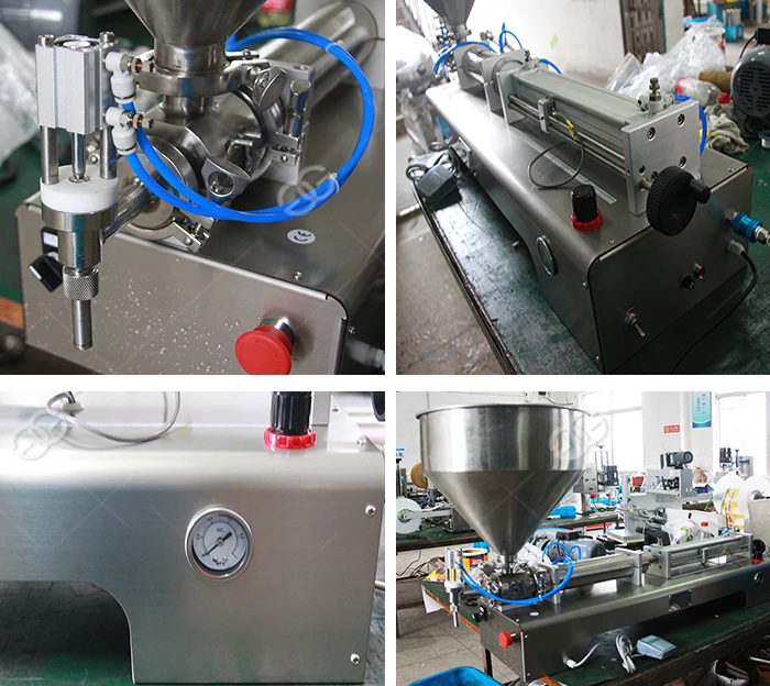 Automatic Hot Pepper Sauce Packing Machinery - Hummus Filling Machine