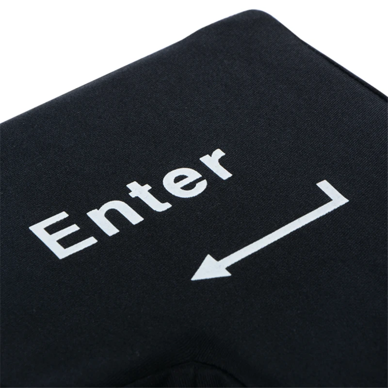 Good Design Big Usb Enter Key Anti Stress Button Usb Pillow Supersized ...