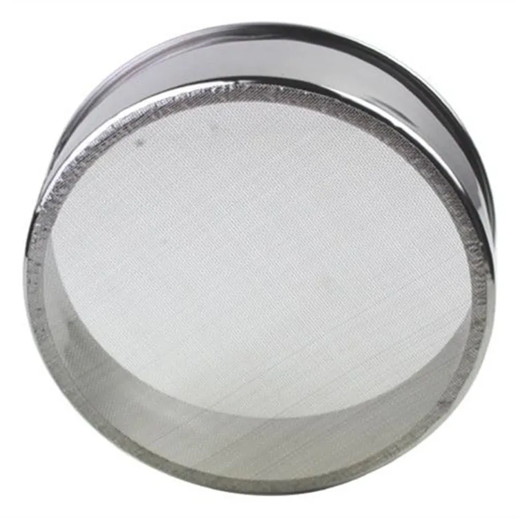 Stainless Steel Mesh Sieve - 40, 70, 100, 150, 200 Micron Zeef Test ...