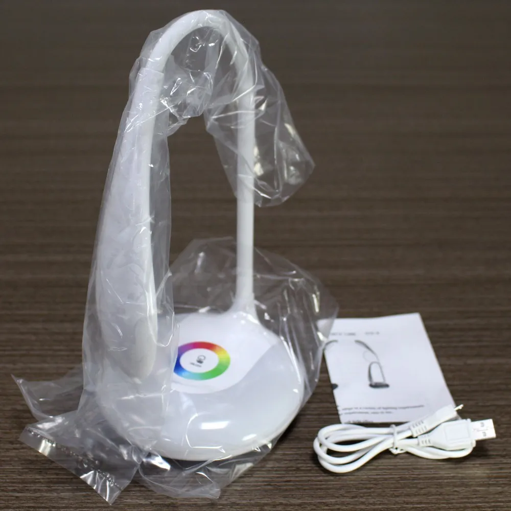 High Quality 3.2w Rechargeable Folding Read Led Desk Light With Rgb ...