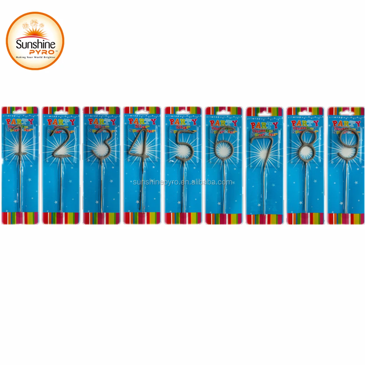 7'' Birthday Gold Sparkler Fireworks - Buy Sparkler Fireworks,Golden ...