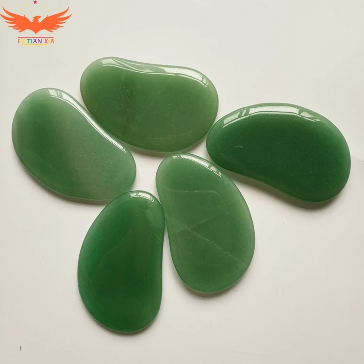 DIY 2025 Agate green jade guasha board 100% natural boards| Alibaba.com