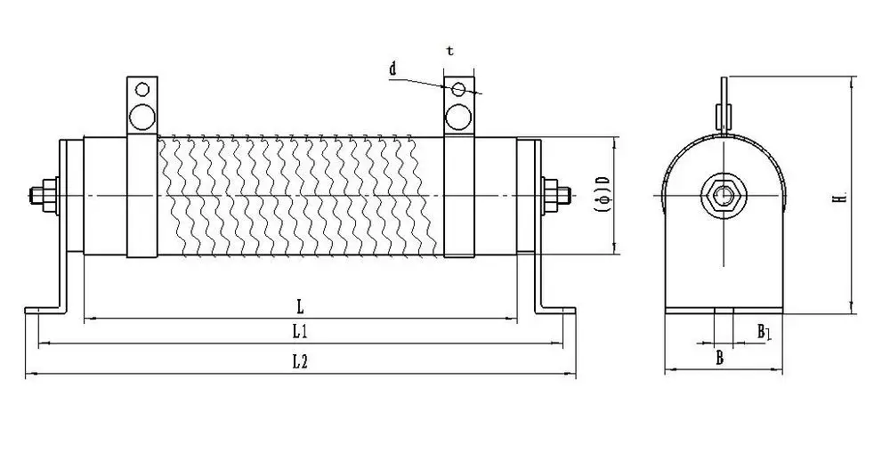 1500W 20 Ohm Wire Wound Resistor - High Power & Precision