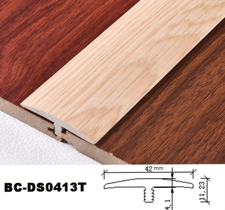 8mm Laminate Floor Plastic Threshold PVC T-Molding Profile