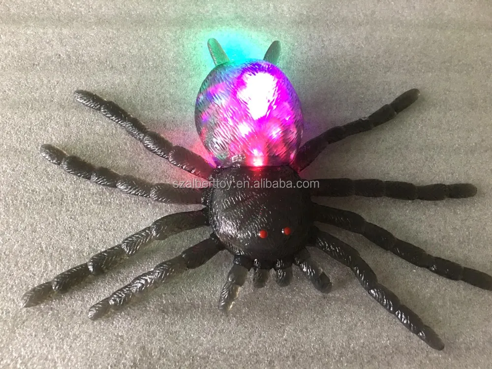 Squishy Light Up Rubber Spider Toys - Buy Spider Toys,Decorations ...