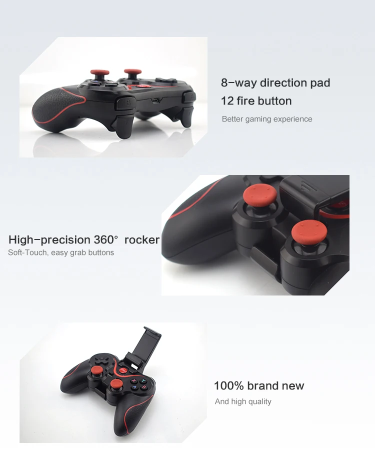 Data Frog Wireless Mobile Controller Bt Gamepad For Fort/nite Joystick ...