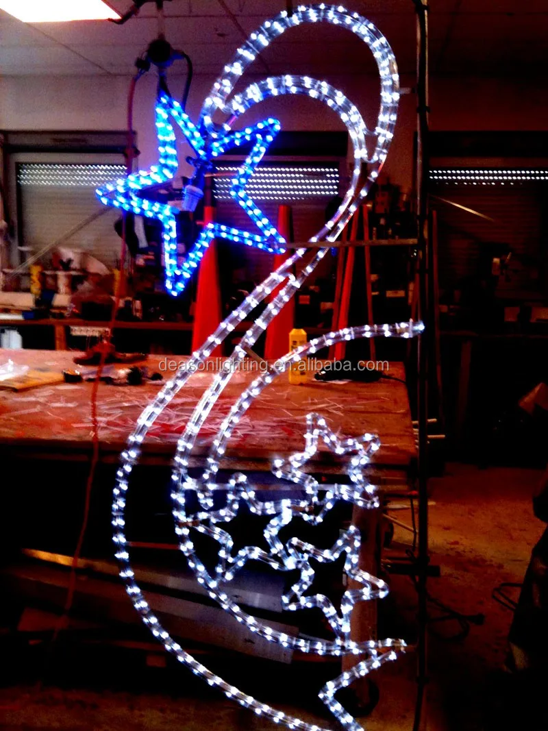 2015 2d Led Pole Motif Light Outdoor Led Christmas Street Decorations ...