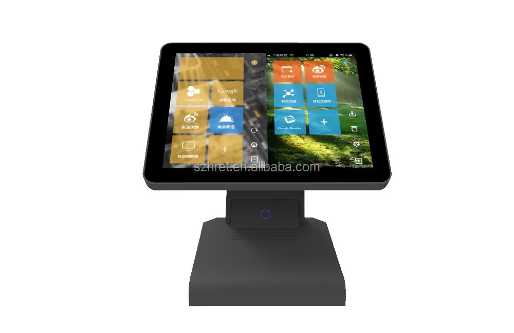 Dual Display Tablet POS - Intel I5, Windows 10, Android 11