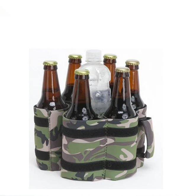 Portable Insulated Drink Carrier Neoprene Bottle Or Can Holder - Buy ...