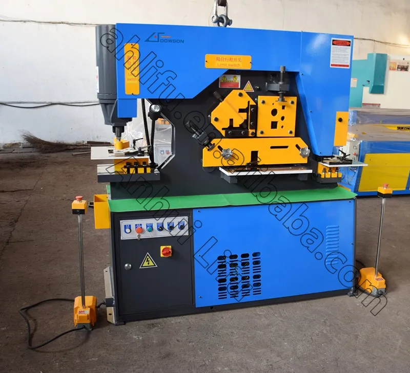 High Quality Iron Workers,hydraulic Ironworker with Pipe Notcher for ...