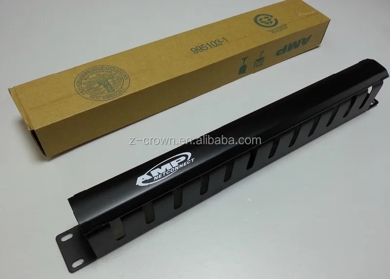 1U Network Organizer - Efficient Cable Management