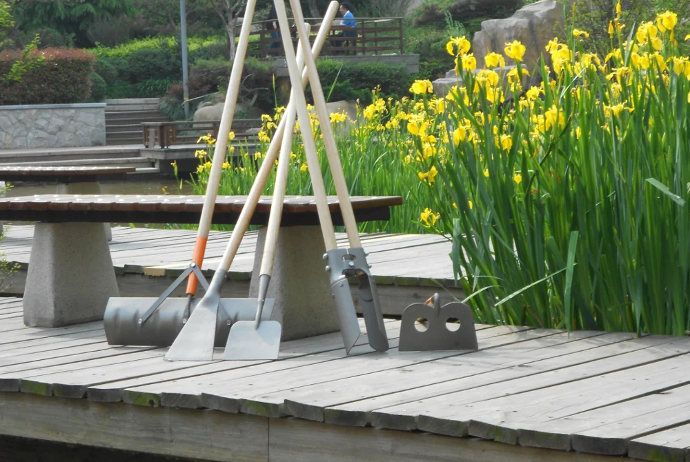 Mecleod Fire Rake with Wood Handle - Efficient Firefighting