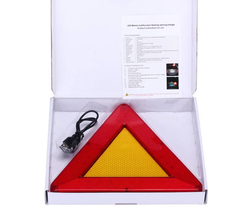 Led Red Road Safety Warning Triangle - Buy Warning Triangle,Led Red ...