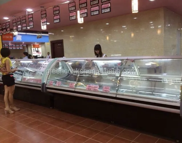 Deli Food Display Counter - Fresh Meat & Fish Chiller