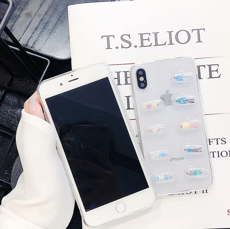 Funny Interesting Design Capsule Soft Tpu Cell Mobile Phone Case Bags ...