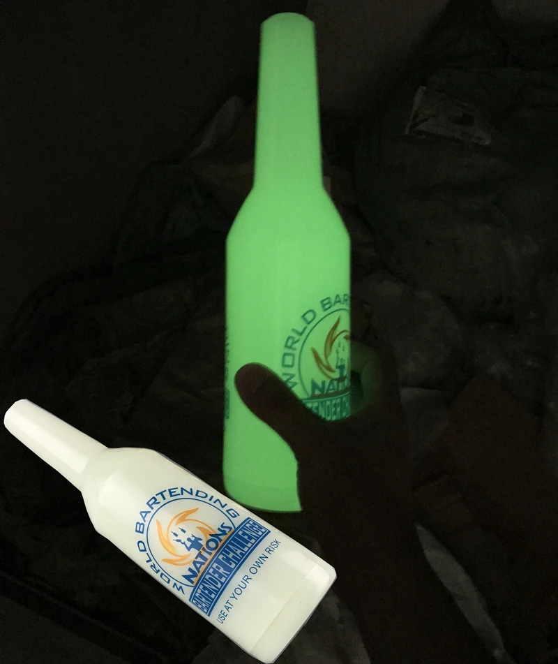 High Quality Glow Bottles - Shatterproof ABS Containers