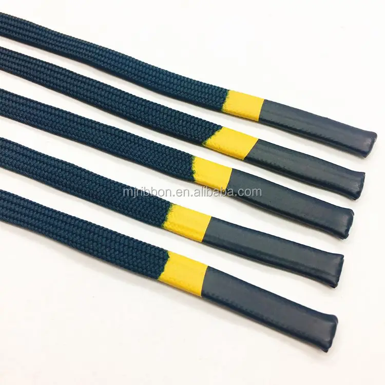 7mm Flat Drawstring Cord For Pants,Drawcord String With Silicone Dipped ...